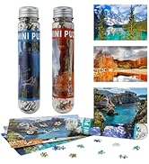 Amazon.com: MISITU Small Jigsaw Puzzles for Adults Challenging Puzzle ...