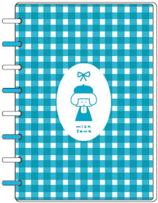 Amazon | サンスター文具 mizutama ノート リングノート A5 ブルー S2642891 | ノート | 文房具・オフィス用品