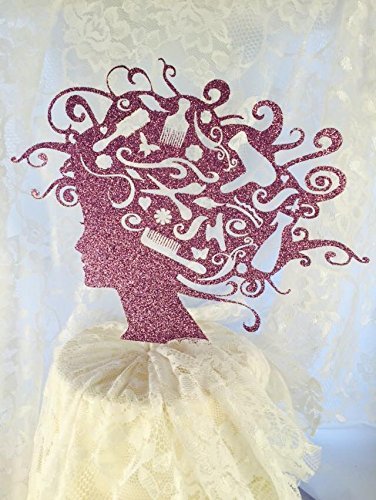 Amazon.com: Hair Stylist Cake Topper : Home & Kitchen
