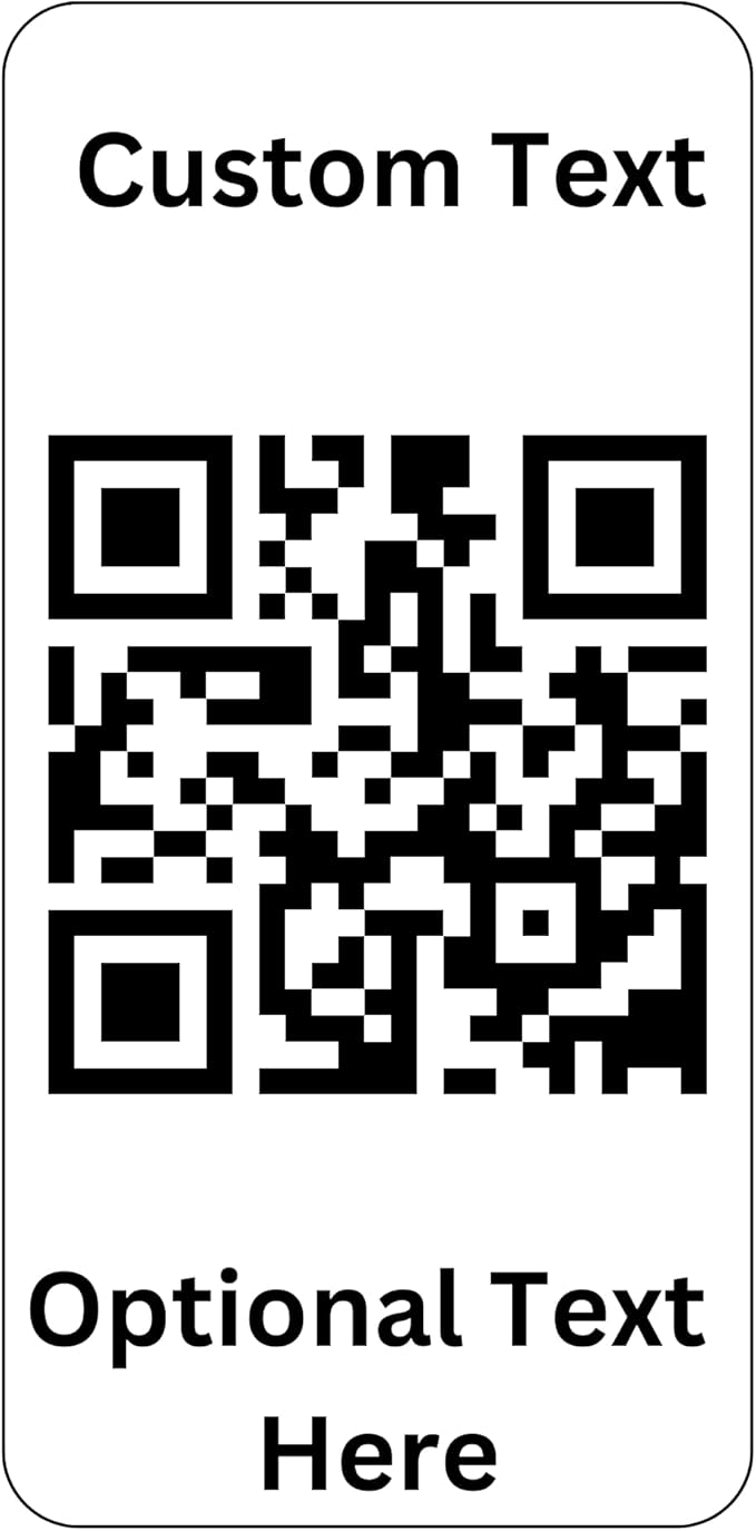 Amazon.com : IFloPrinting 900 Personalized QR Labels Custom Printed ...