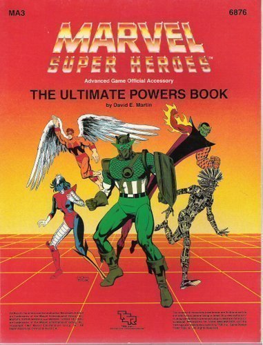 The Ultimate Powers Book (Marvel Super Heroes Accessory MA3): Martin ...