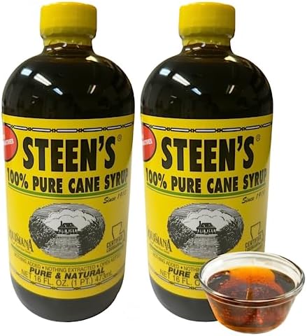 Amazon.com: 100% Pure Cane Syrup 16fl. Oz (Pack of 2) - No Additives ...