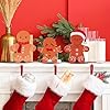 Amazon.com: COCHIE Gingerbread Man Christmas Decorations Indoor, Tiered ...