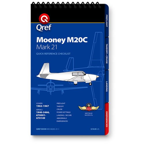 Mooney M20C Mark 21 Qref Checklist Book: Jason Clemens: 9781607864493 ...