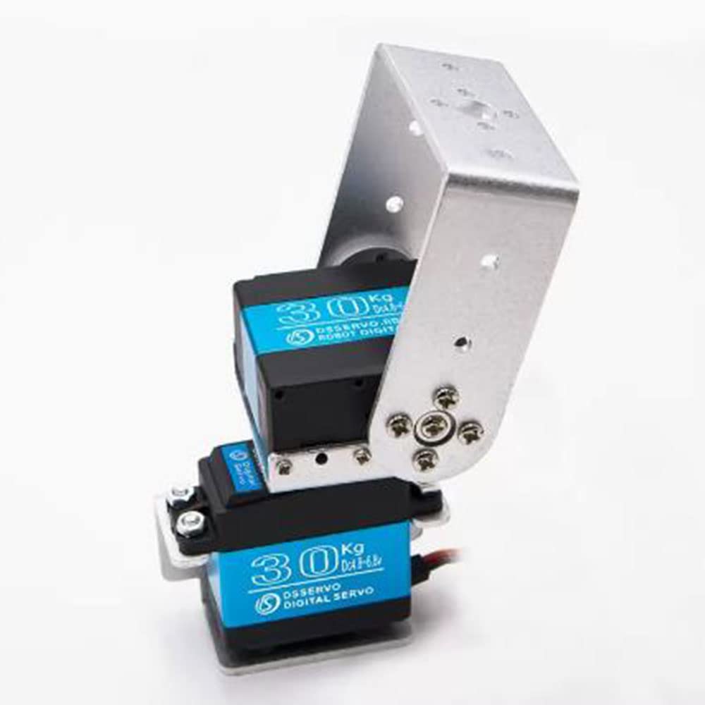 Amazon.com: 1 Set Servo Mount Bracket Pan Tilt Kit 25T Servo Mounts for ...