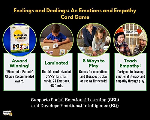 Snapklik.com : Feelings And Dealings: An Emotions And Empathy Card Game ...