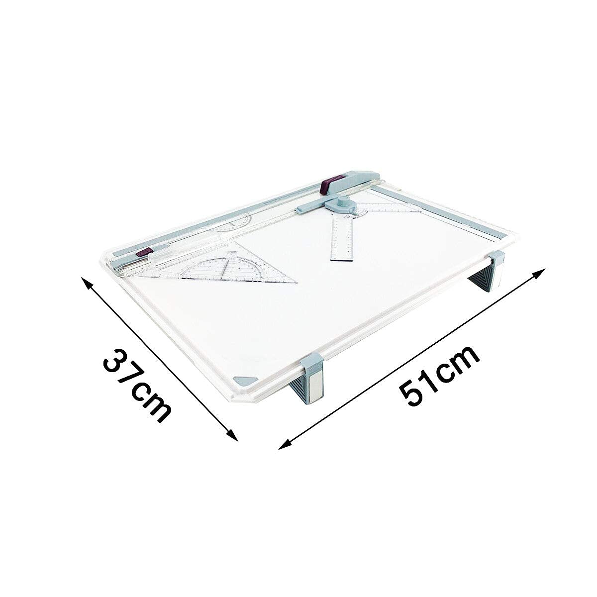 SOFEDY A3 Drawing Board, Inch Scale Drafting Table, Portable Parallel ...