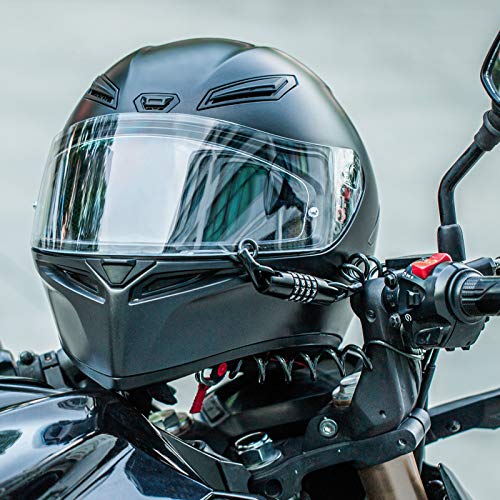 Snapklik.com : Motorcycle Helmet Lock, Bike Helmet Lock, 4 Digit Little ...