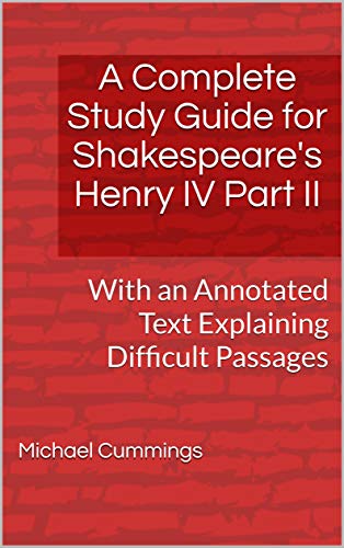 Amazon.com: A Complete Study Guide for Shakespeare's Henry IV Part II ...