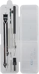 Amazon.com: TOMYEUS Compasses Student Geometry Math Set Professional ...