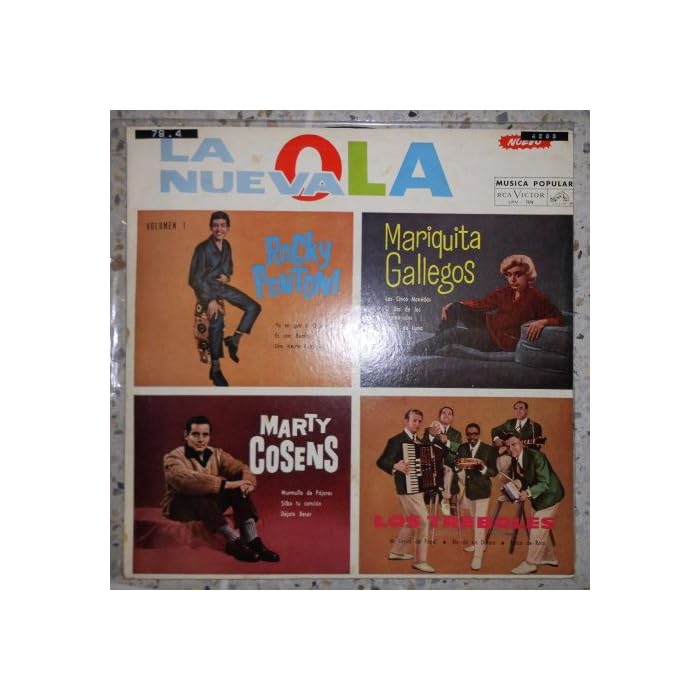 Buy La Nueva Ola (Rocky Pontoni, Mariquita Gallegos, Marty Cosens, Los ...