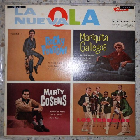 Marty Cosens, Rocky Pontoni, Mariquita Gallegos, Los Treboles - La ...