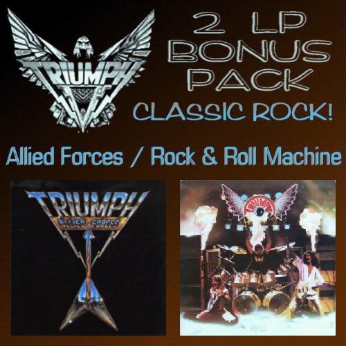 TRIUMPH - rock & roll machine LP - Amazon.com Music