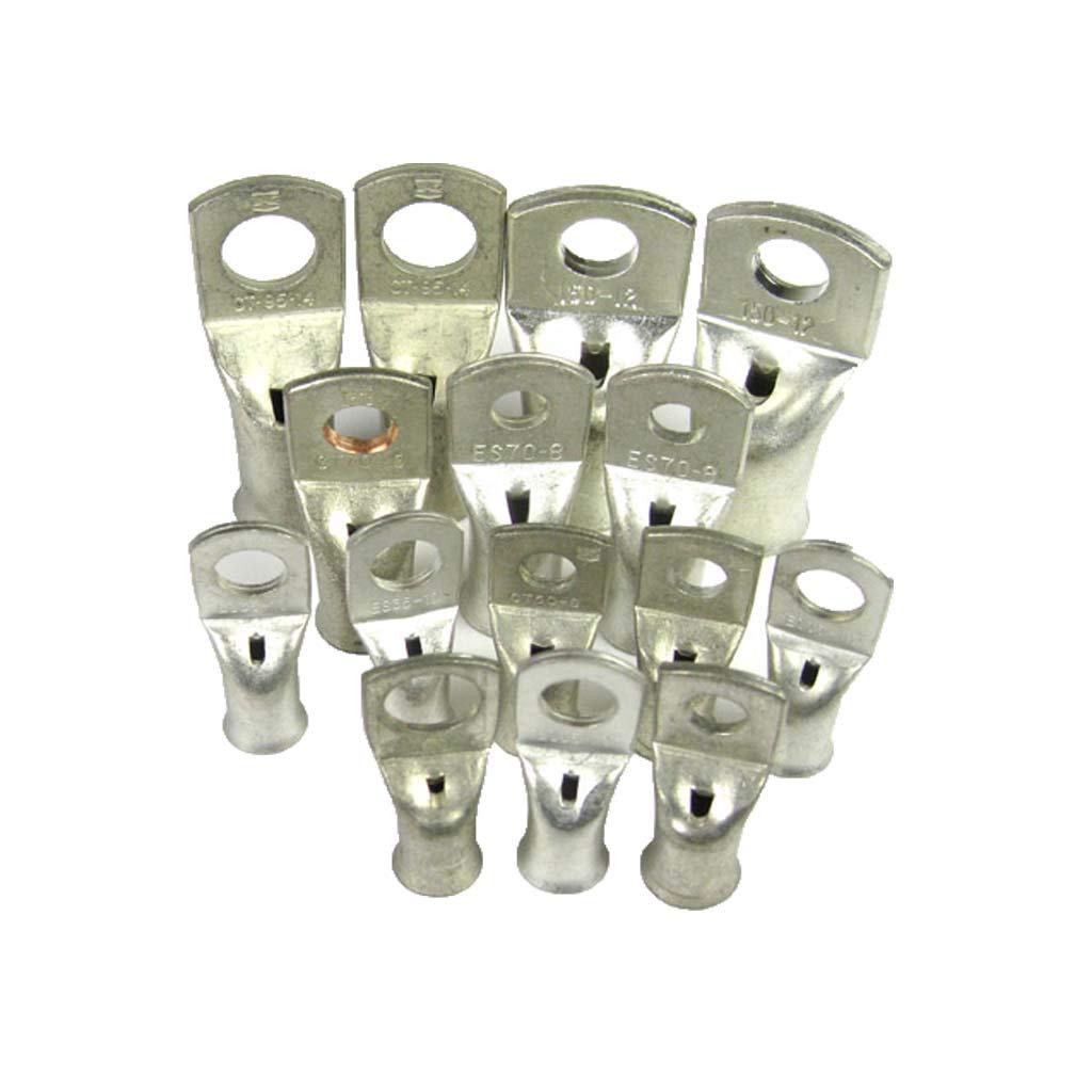UKCable-Ties Pack of 10 Copper Tube Lug Battery Starter Cable Welding ...