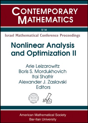 Buy Nonlinear Analysis and Optimization II: Optimization (Contemporary ...