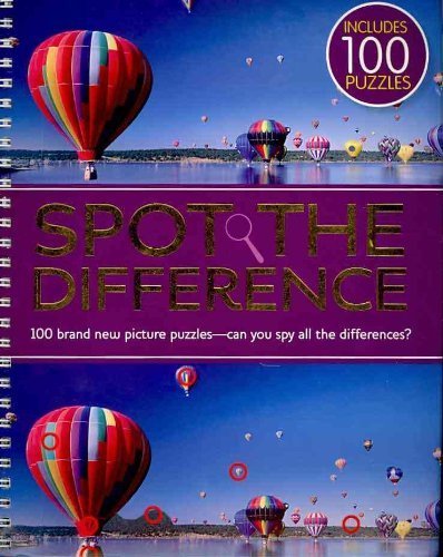 Spot the Difference: 100 Brand New Picture Puzzles - Can You Spy All ...