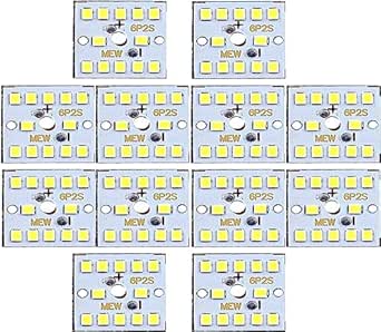 Buy 12 watt Led Bulb Pcb White (pack of 10 pcb) Online at Low Prices in ...