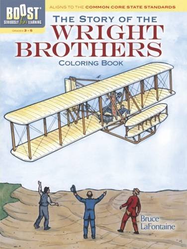 BOOST The Story of the Wright Brothers Coloring Book (BOOST Educational ...