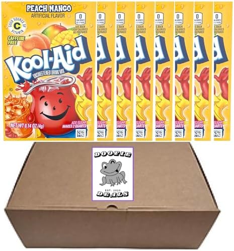 Amazon.com : Kool-Aid Drink Mix - 8 Packets (Peach Mango) : Grocery ...