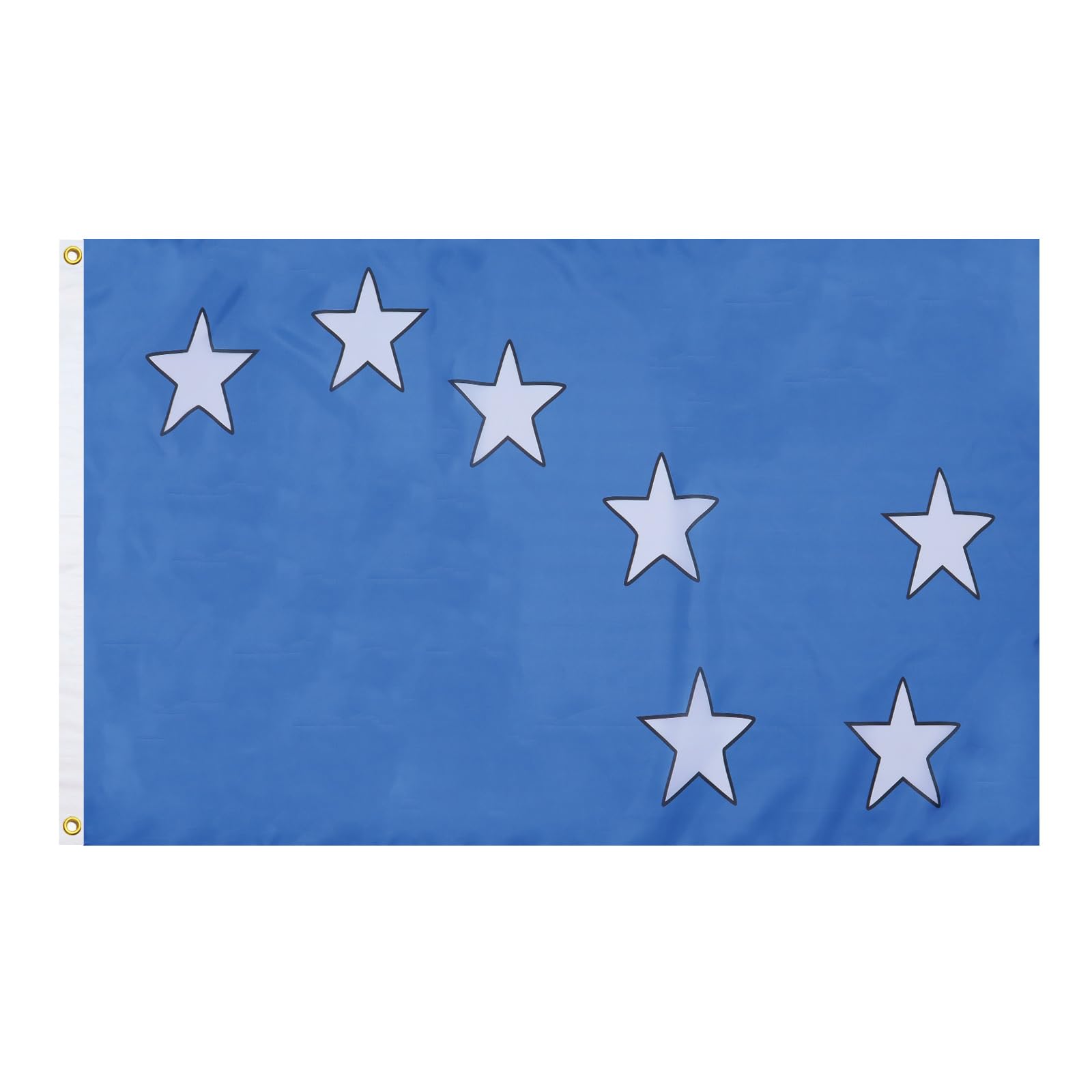 Irish Flag Blue With Stars