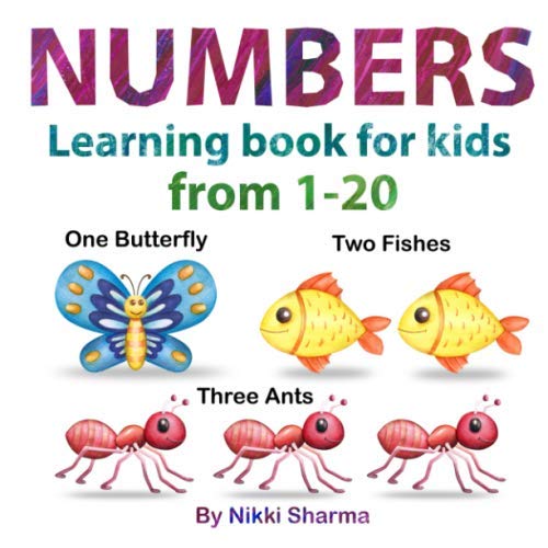 Numbers 1-20 learning book for kids: Early Learning Picture Book for ...