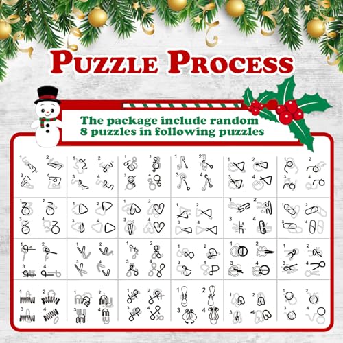 2023 Advent Calendar, Christmas 24 Days Countdown Calendar with 24 Pcs ...