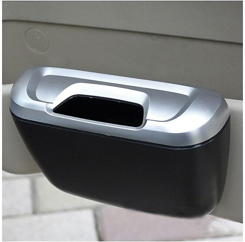 SNEPCOM Car Dustbin Mini Portable Universal Car Trash Can Reusable ...