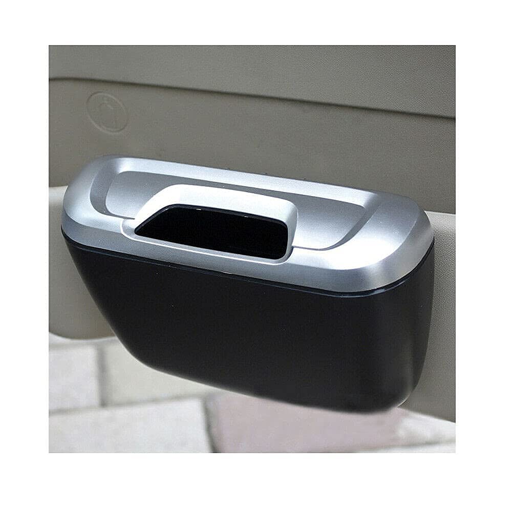 SNEPCOM Car Dustbin Mini Portable Universal Car Trash Can Reusable ...