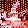 Amazon.com: Rose Gold Glitter Sip Sip Hooray Banner Engagement Party ...