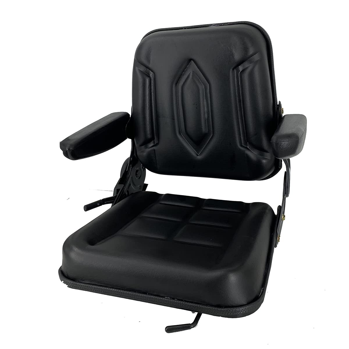 Snapklik.com : Cozyel PVC Universal Forklift Seat - Komatsu Style