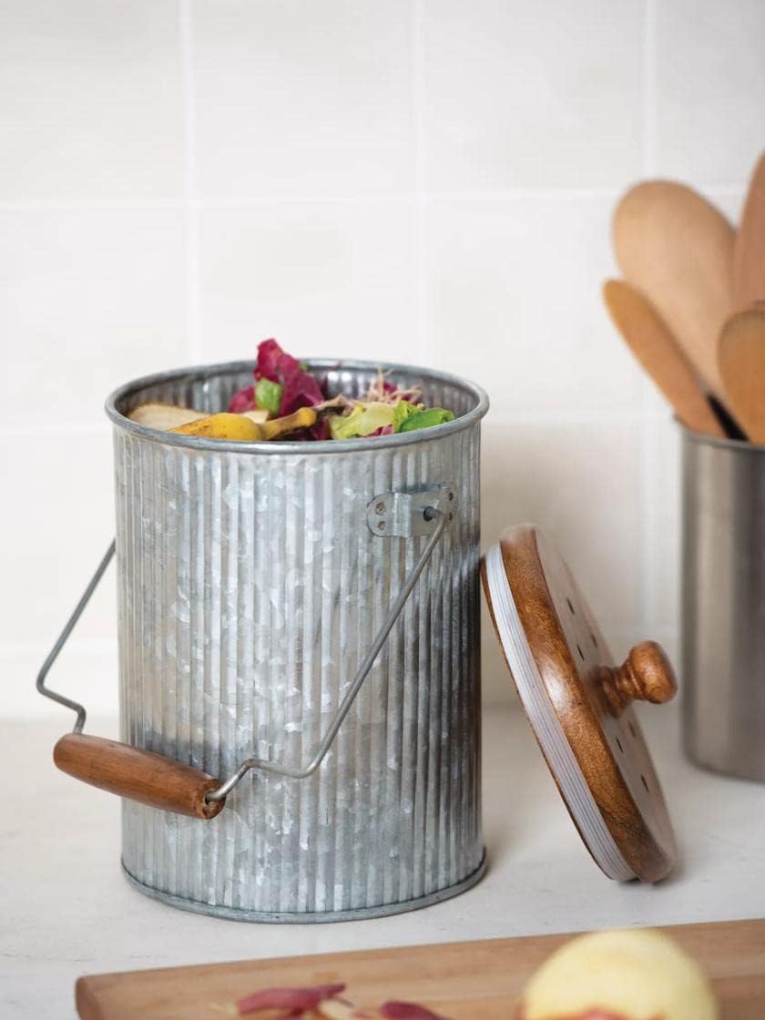 Amazon.com : Gardeners Supply Company Compost Bin Kitchen Waste ...