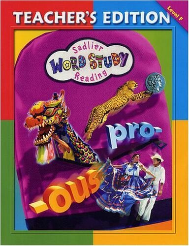 Sadlier Word Study: Level F (Level F - Grade 6): Richard T. Vacca ...