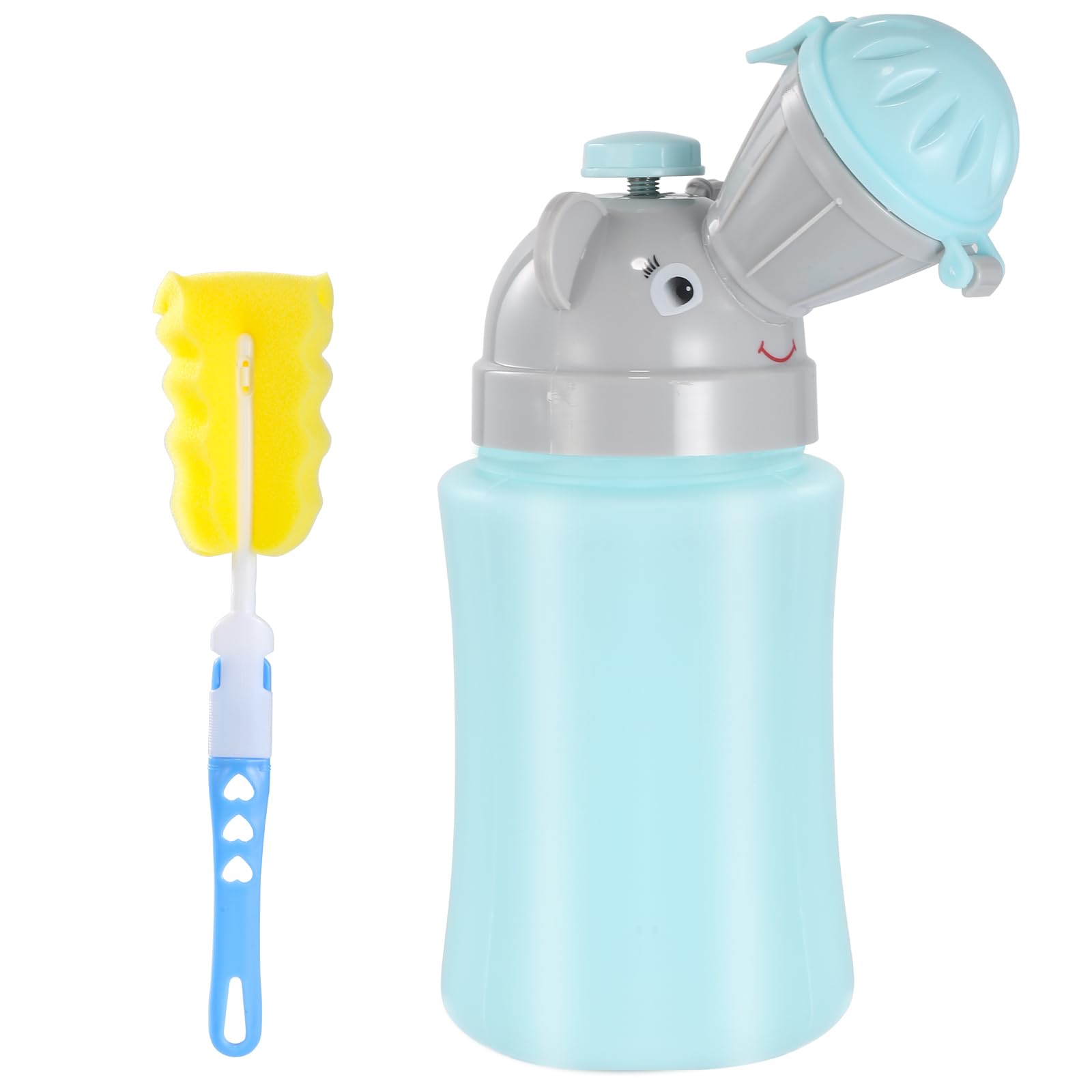 Amazon.com : ONEDONE Portable Urinal for Kids 17 OZ Pee Bottle with ...