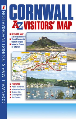 Cornwall Visitors' Map: Amazon.co.uk: 9781843483137: Books