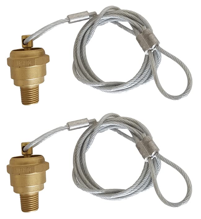 Snapklik.com : TORQUE Air Tank Drain Valve Plug Fitting 1/4" NPT