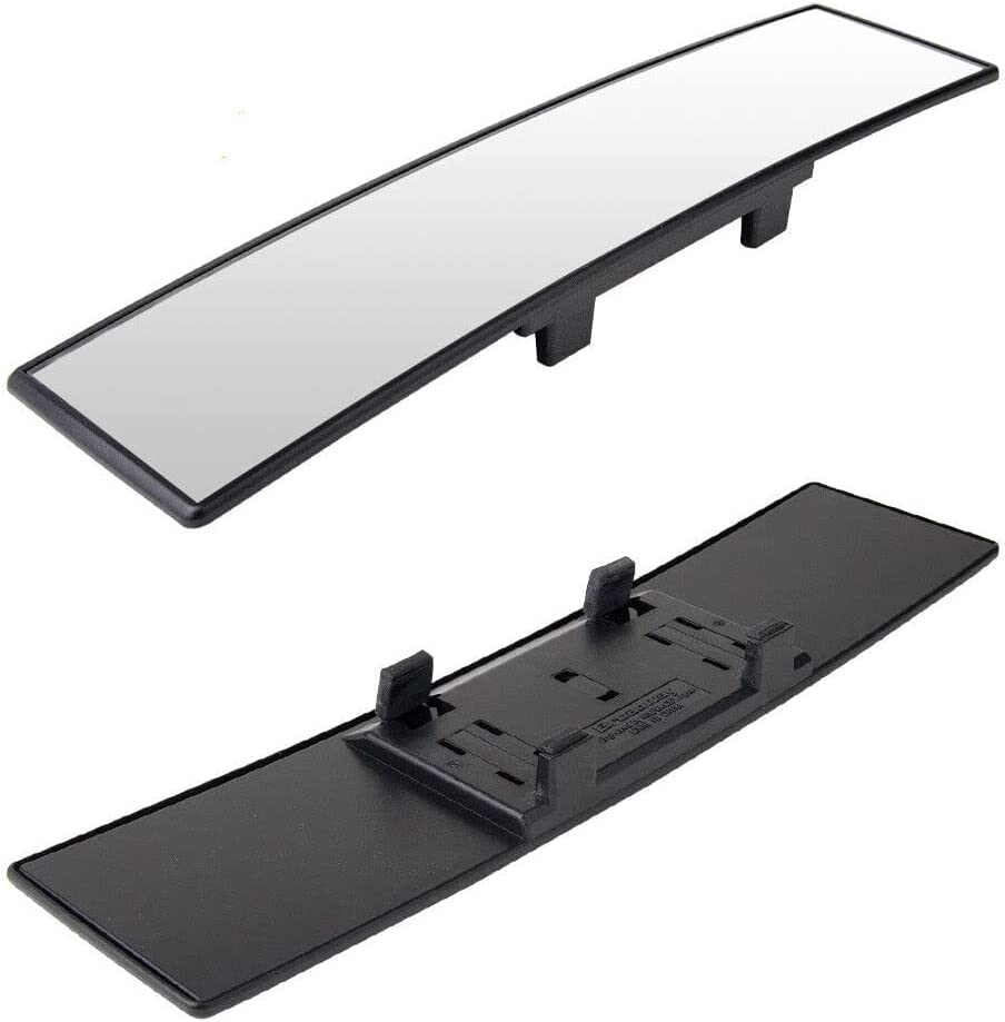 Westspark Car Rear View Mirror Interior, Clip on Wide Angle Rear View ...