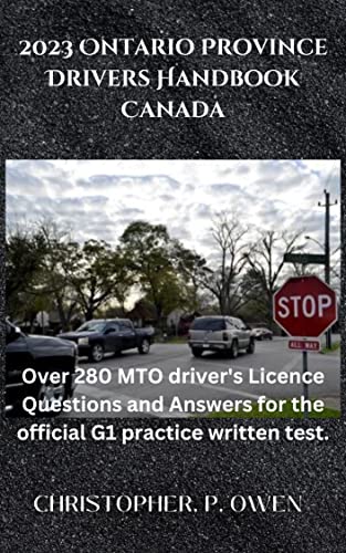 2023 Ontario Province Drivers Handbook Canada: Over 280 MTO driver's ...