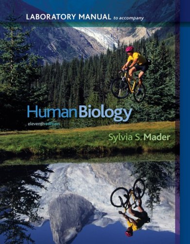 Amazon.com: Lab Manual Human Biology: 9780077235130: Mader, Sylvia: Books