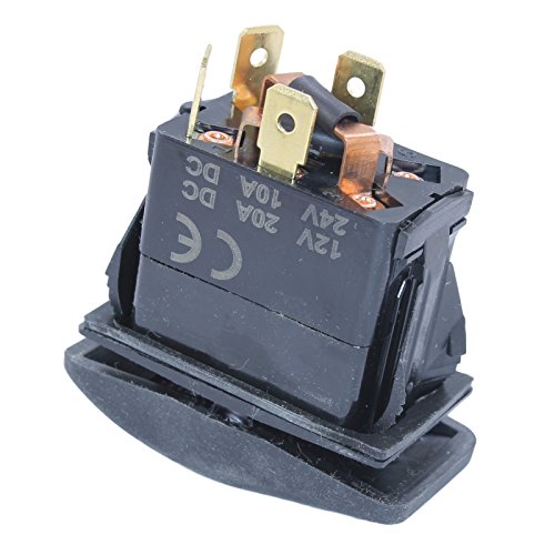 DC Momentary Reversing Rocker Switch (double pole double throw)