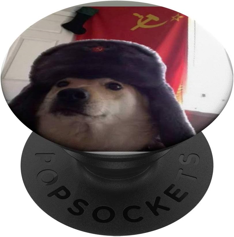Amazon.com: Soviet Communist Marxist meme dog - Funny Quotes Merch ...