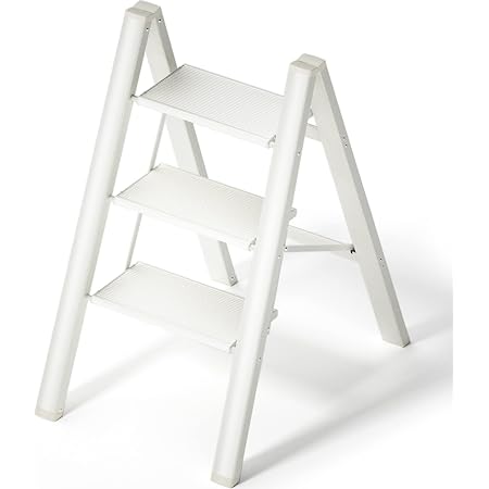 Amazon.com: 2Pcs Step Stool Hanger Wall Mount, Folding Step Stool Wall ...