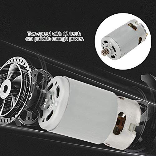 Broco Motor Drill 12 Teeth, Industrial Two-Speed 12 Teeth Gear DC Motor ...