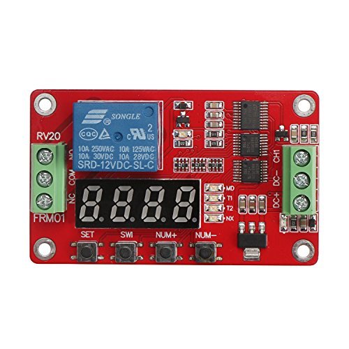 DROK Multifunctional DC 12V 1 Channel Relay Board Single-channel Relay ...