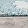 Amazon.com: Paco Home Modern Kids Rug with Clouds in Blue Pastel for ...