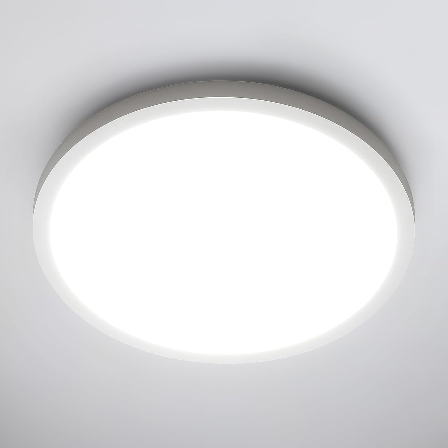 USOR LED Flush Mount Ceiling Light, 36W 40cm LED Panel Lights 6500K ...