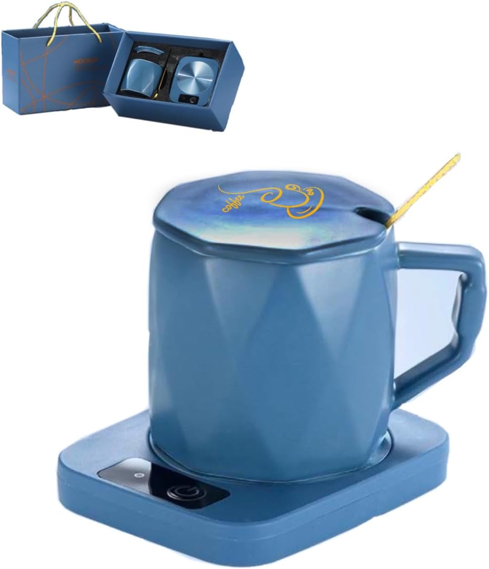 ARNAMARKET Smart Coffee Mug & Tea Cup Warmer with Mug Set for Desk ...