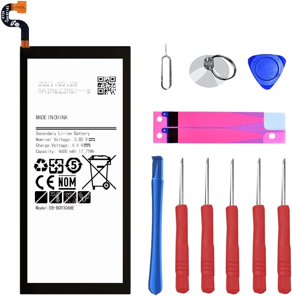 Amazon.com: UNKLOU Galaxy S7 Battery, [Upgraded] Euhan 4000mAh Li ...