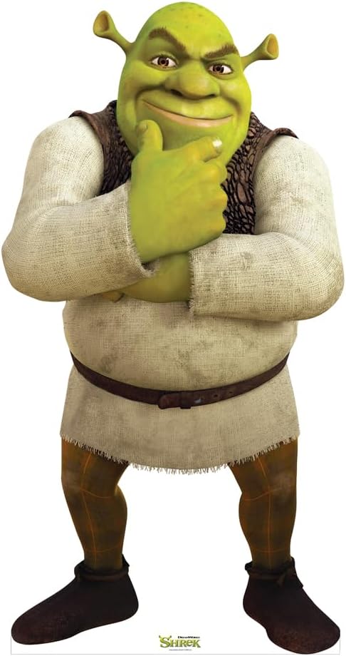 Amazon.com: Shrek Cardboard Cutout Standee - Officially Licensed - 71 ...