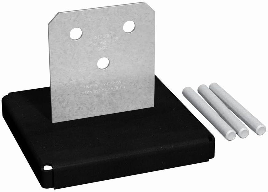 Amazon.com: Simpson Strong Tie CPT88Z Concealed Post Tie for 8 by 8 ...