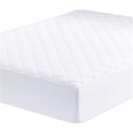 UYEESE Double Size Mattress Protector - Quilted Extra Deep Pocket ...